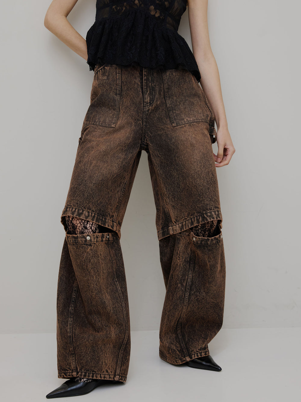 MEDI 2WAY REMOVE DENIM PANTS