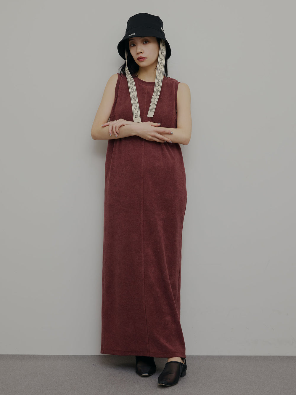 NEW ERA×Ameri LOGO TAPE BUCKET HAT